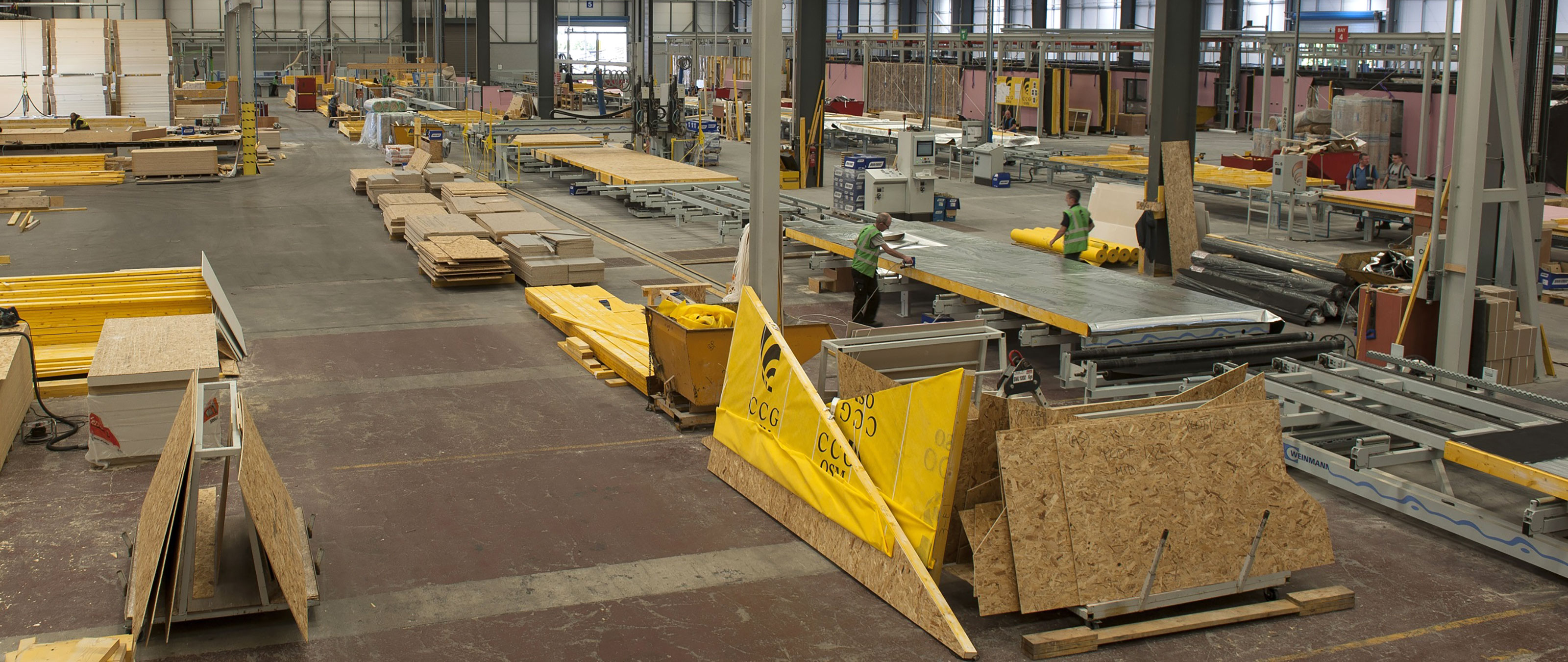 High degree of prefabrication allows for top-quality timber frame ...